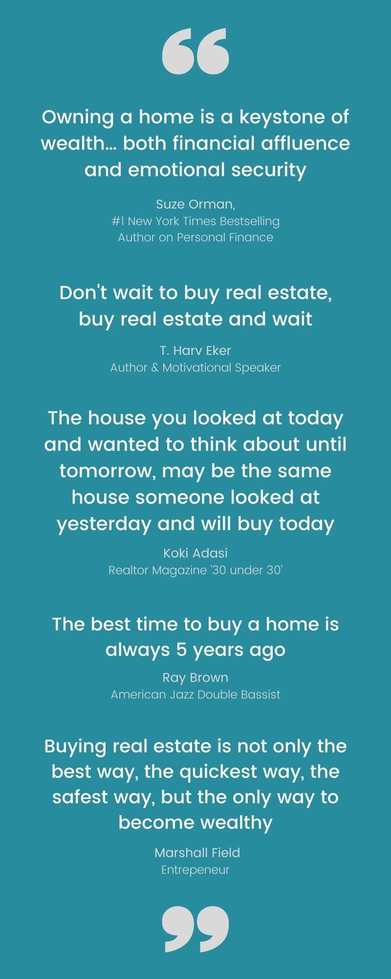 Inspiring Real Estate Quotes